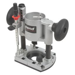 Trend T1EPS 710W 1/4" Electric Trim & Plunge Router Kit 240V - Screwfix