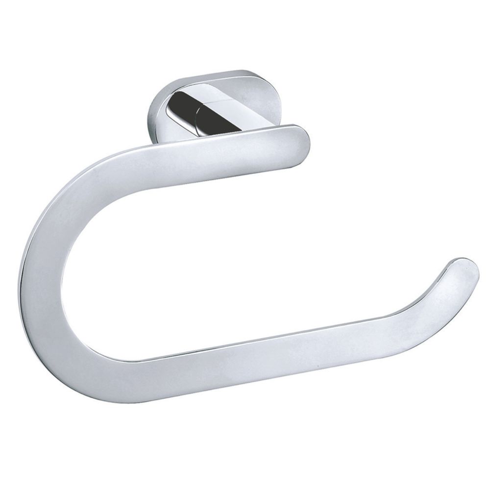 Aqualux Sandown Towel Ring Chrome - Screwfix