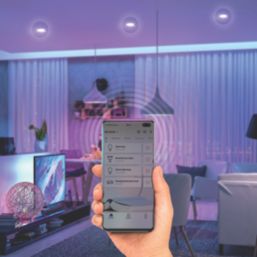 Luceco GU10 LED Smart Light Bulb 4.8W 345lm - Screwfix