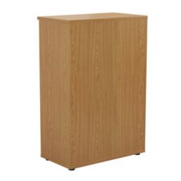TC Group 3-Shelf Bookcase Nova Oak 800mm x 1200mm - Screwfix