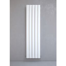 Kudox AluLite Arc 1800mm x 470mm 3994BTU White Vertical Designer ...