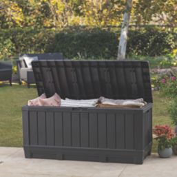 Keter Kentwood 350Ltr 4' x 2' (Nominal) Resin Garden Storage Box ...