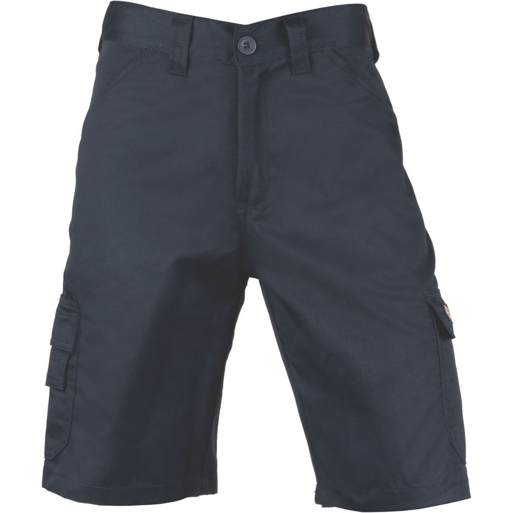 Dickies Everyday Short Work Shorts Grey 32" W - Screwfix