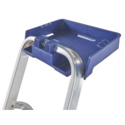 Werner Aluminium 1.68m 5 Step Platform Step Ladder - Screwfix