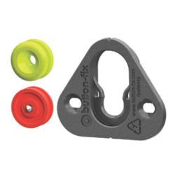 Button-Fix Type 1 Panel Fixings & Marker Tools Set Charcoal Black ...