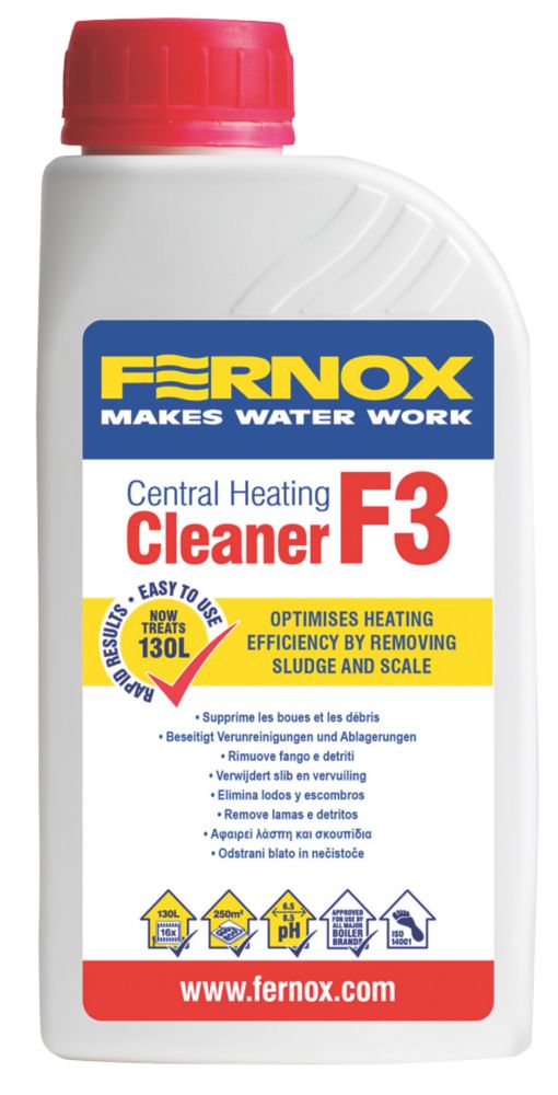 Fernox F3 Central Heating Cleaner 500ml | Central Heating Cleaners ...