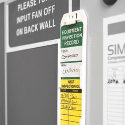 Essentials Universal Inspection Tag Insert Kit 31 Piece Set - Screwfix