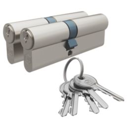 Smith & Locke 1 Star 6-Pin Euro Double Cylinder Locks 40-50 (90mm ...
