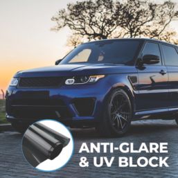 Simply Auto Light Smoke Window Film Tint 76cm x 152cm - Screwfix