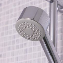 ETAL Mist Slide Rail Shower Kit Chrome - Screwfix