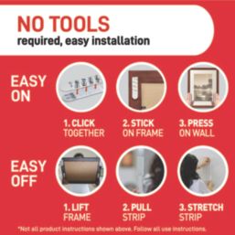 Command Self-Adhesive Picture Hanging Strips Small/Medium 24 Piece Set ...