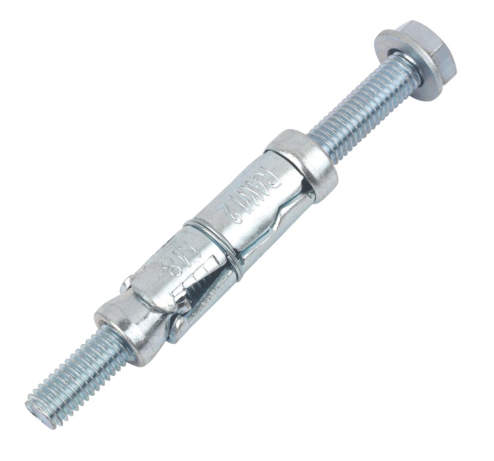 Rawlplug Loose Bolt Shield Anchors RBL2 M8 x 95mm 25 Pack - Screwfix