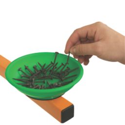 Silverline Plastic Magnetic Hi-Vis Part Trays 150mm 3 Pack - Screwfix