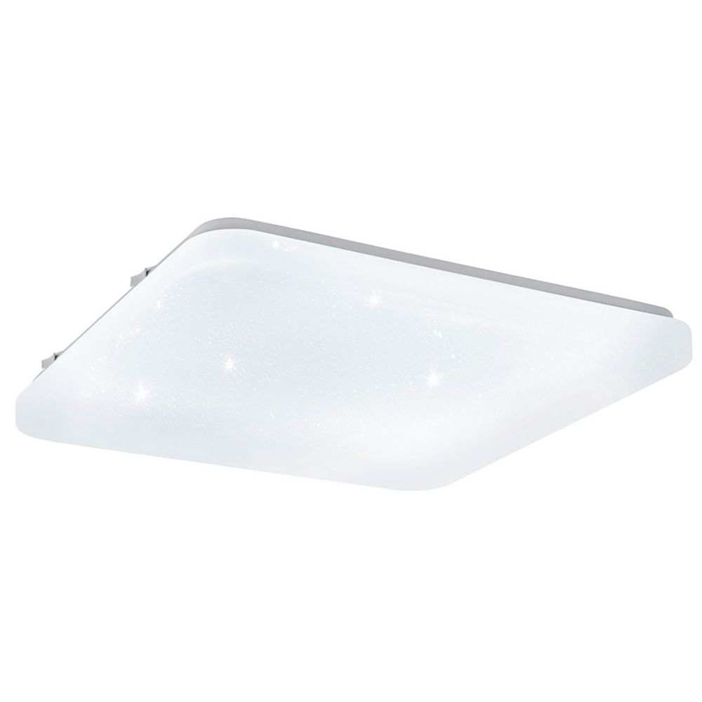 Eglo Frania LED Square Ceiling Light White 6W 1600lm - Screwfix