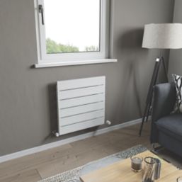 Ximax Henry 603mm x 600mm 1167BTU White Square Designer Radiator - Screwfix