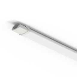 4lite Advantage Twin 5ft LED IP65 Batten 50W 6200lm 220-240V - Screwfix