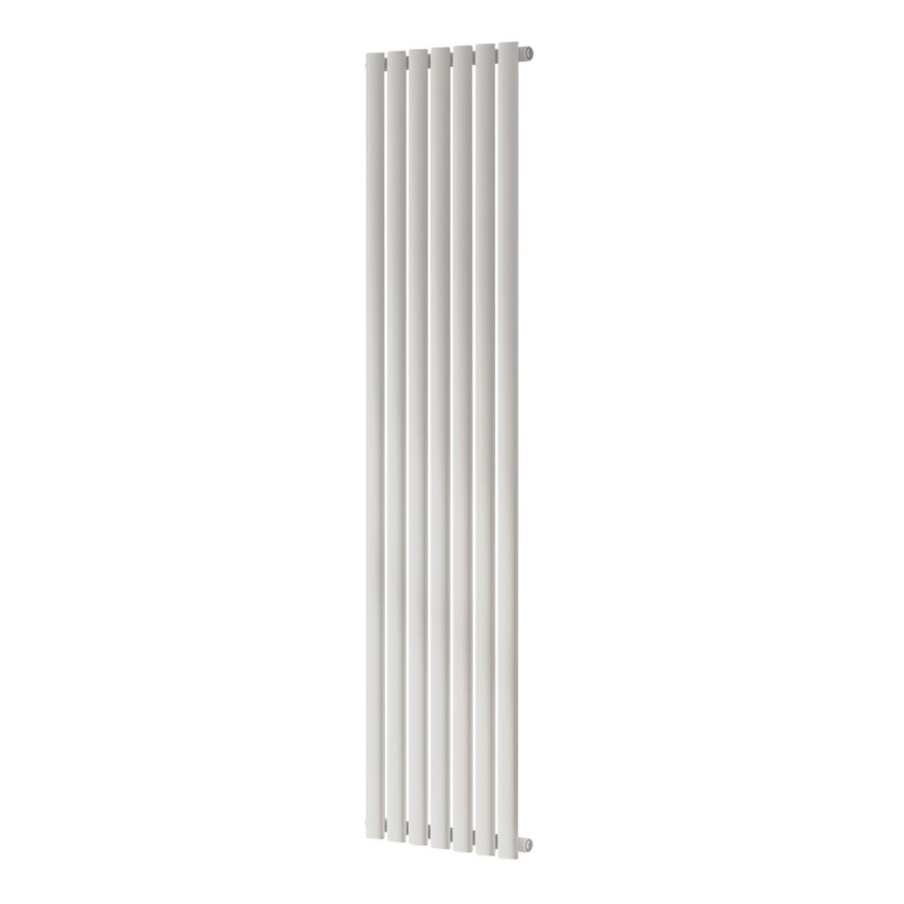 Ximax Fortuna 1800mm x 526mm 3795BTU White Rustic Vertical Designer ...