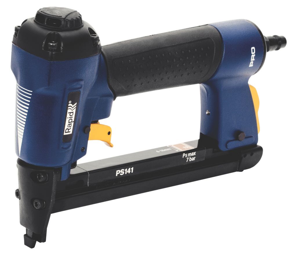 Rapid PS141 16mm Second Fix Air Stapler | Nail Guns | Screwfix.com