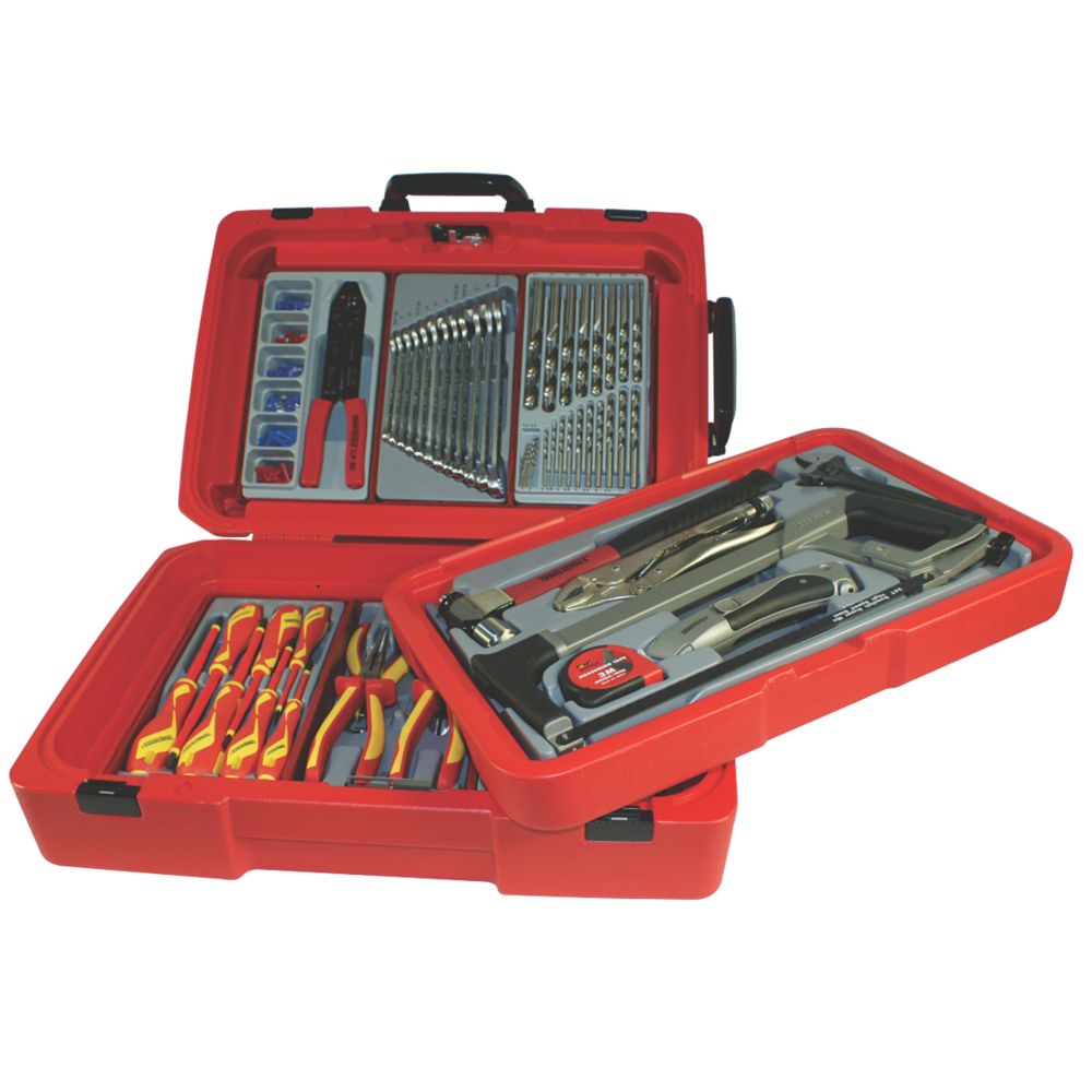 Teng Tools Portable Electrician Tool Kit 243 Pieces | Hand Tool Kits ...