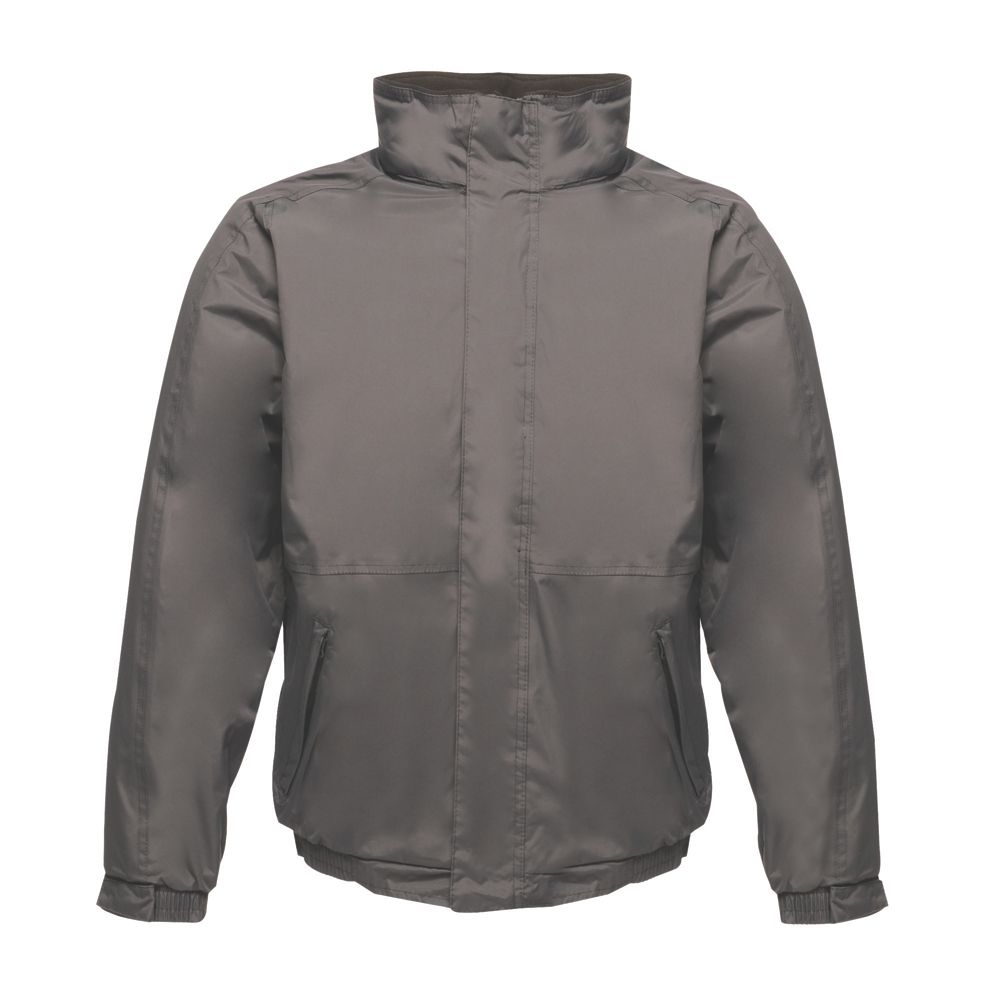 Regatta Dover Waterproof Jacket Seal Grey / Black Medium Size 50" Chest ...