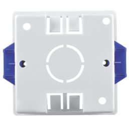 British General 1-Gang Dry Lining Boxes 35mm 10 Pack - Screwfix