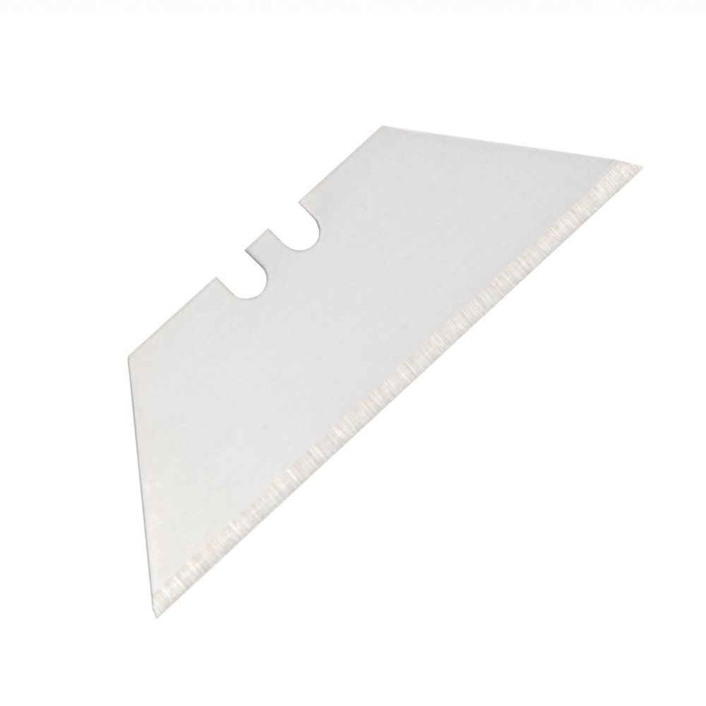 Forge Steel Straight Utility Knife Blade 100 Pack - Screwfix