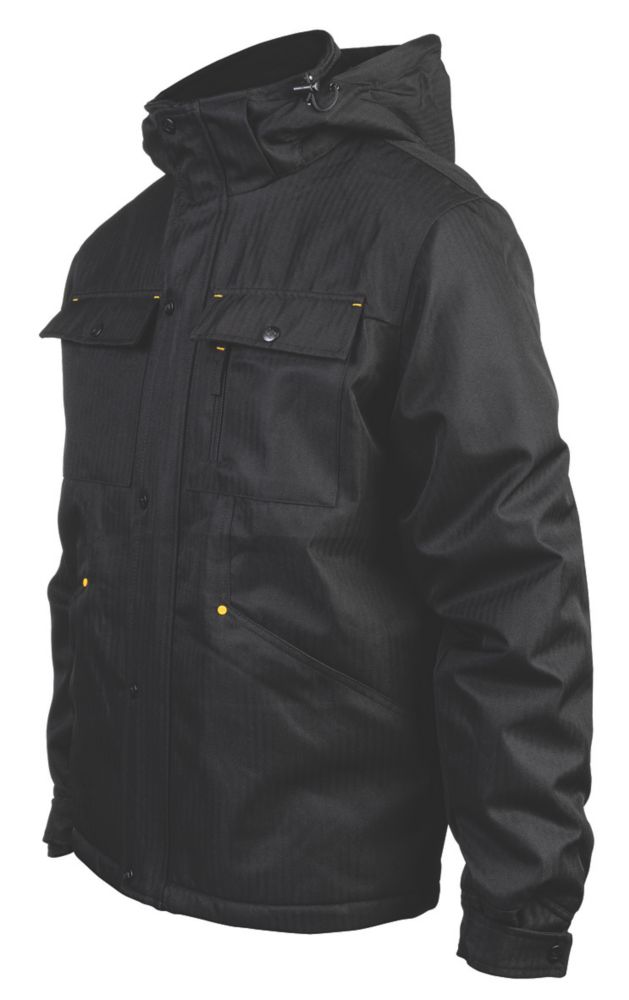 CAT Stealth Work Jacket Black X Large 46-48" Chest | Work Jackets ...