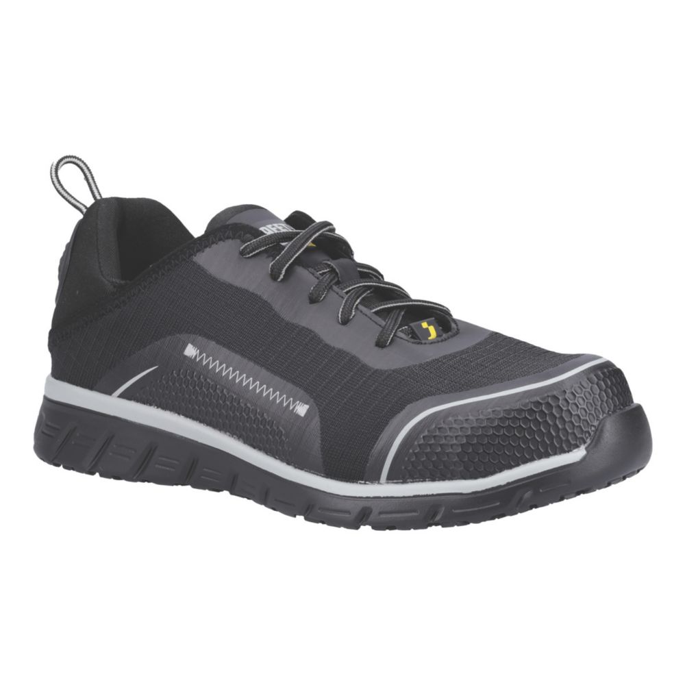 Safety Jogger Ligero2 S1P Low Size 12 Black Safety Trainers - Screwfix