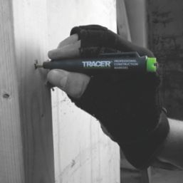 TRACER All Purpose Deep Hole Construction Marker Kit 3 Piece Set - Screwfix