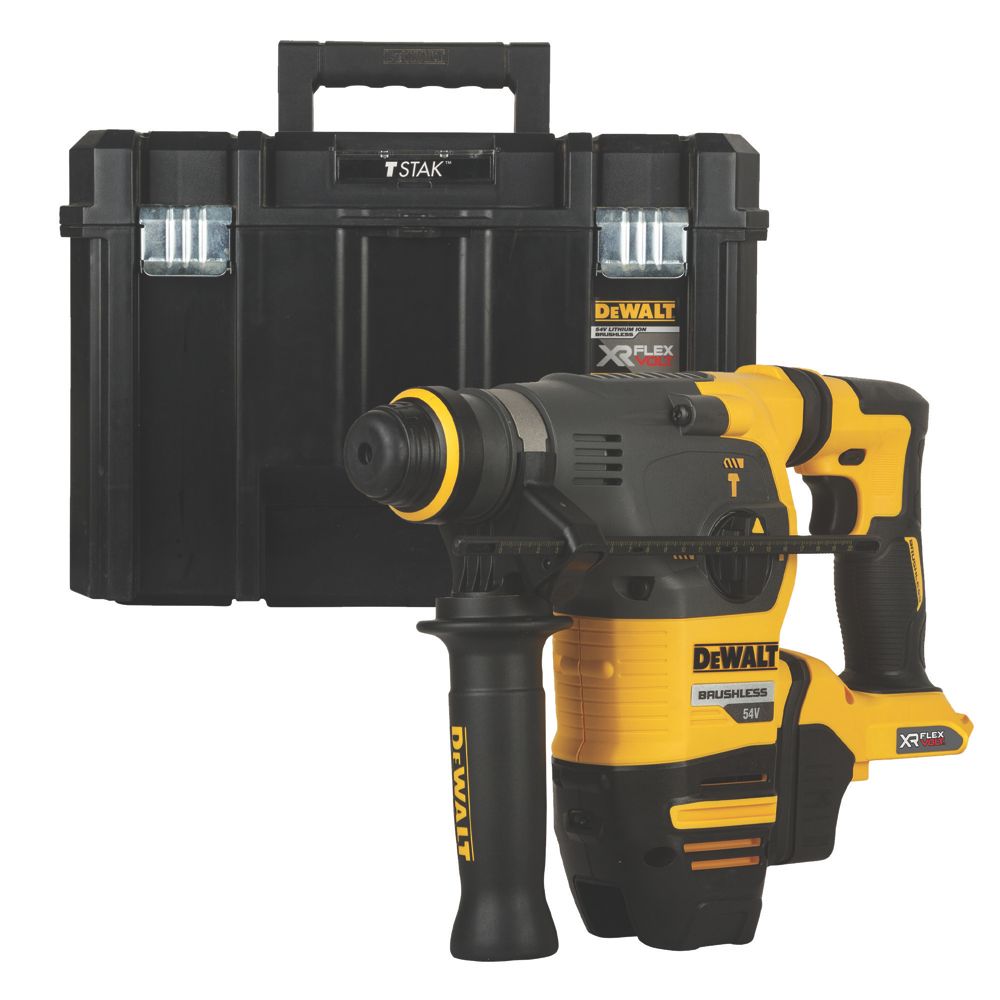 DEWALT DCH333NT-XJ 3.7kg 54V Li-Ion XR FlexVolt Brushless Cordless SDS ...