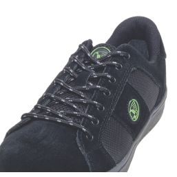 Apache Kick Size 9 Black Steel Toe Cap Safety Trainers - Screwfix