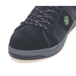 Apache Kick Size 9 Black Steel Toe Cap Safety Trainers - Screwfix
