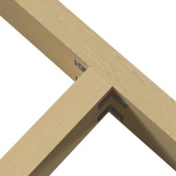 Simpson Strong-Tie Angle Brackets Galvanised 60mm x 70mm 25 Pack - Screwfix