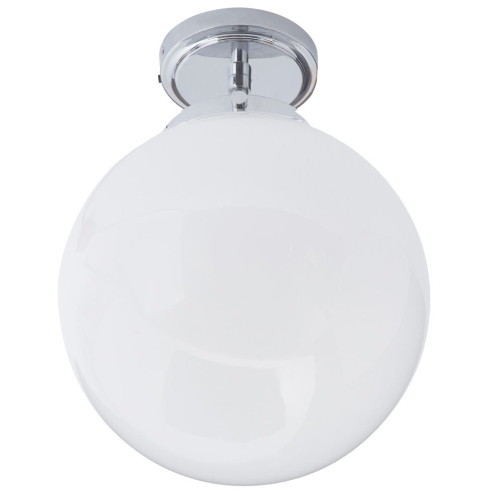 Spa Porto Ceiling Light Fitting Chrome - Screwfix