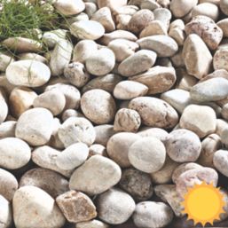 Kelkay Large Beach 80 - 120mm Cobbles Bulk Bag 750kg - Screwfix