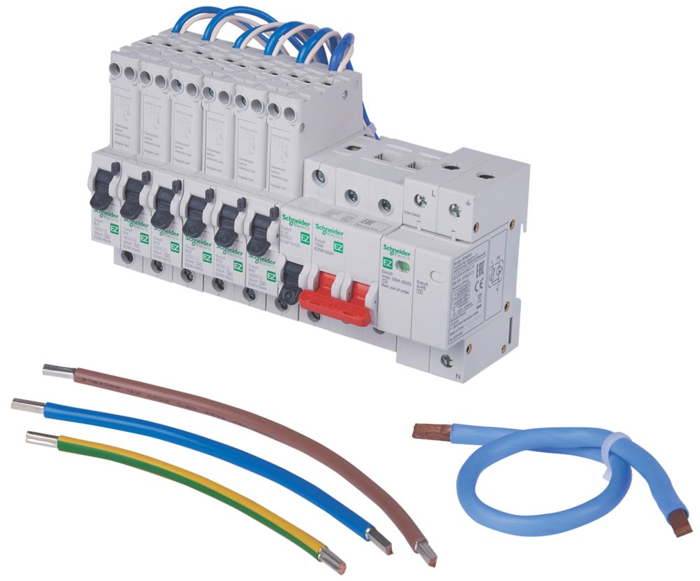 Schneider Electric Easy9 Compact 100A SP & N Type B Main Switch ...