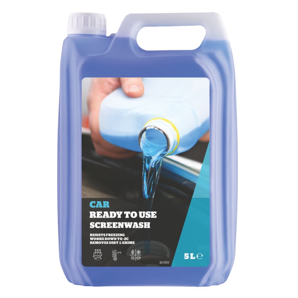Essentials Ready to Use Screenwash 5Ltr - Screwfix