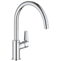 Grohe Start Edge Kitchen Mono Mixer Tap Chrome - Screwfix