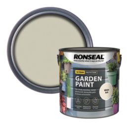 Ronseal 2.5Ltr White Ash Matt Garden Paint - Screwfix