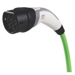 Masterplug 32A 22kW 3-Phase Mode 3 Type 2 Plug EV Charging Cable 5m ...