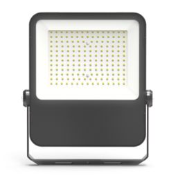 4lite Outdoor LED Floodlight Black 150W 17250lm - Screwfix