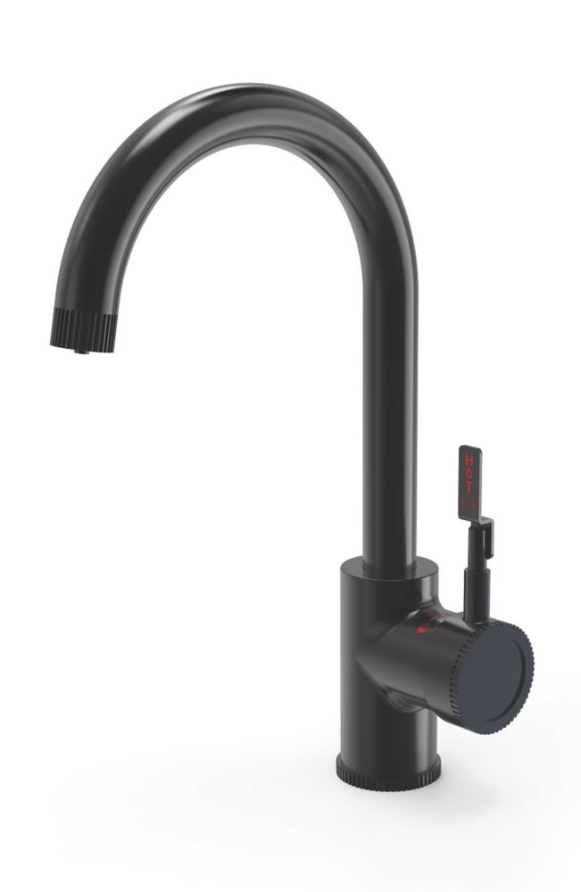 ETAL Industrial Single Lever 3-in-1 Boiling Water Kitchen Tap Matt ...