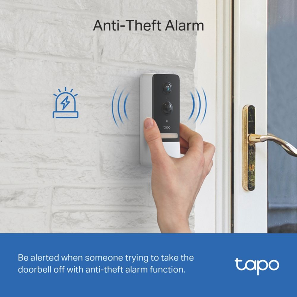 TP Link Tapo Wireless Smart Doorbell Chime White