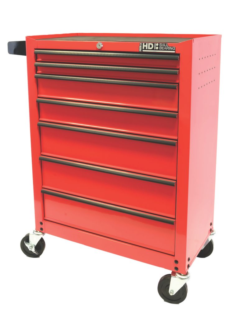 Hilka Pro-Craft G301T7BBS 7-Drawer Mobile Trolley - Screwfix