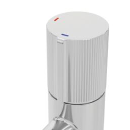 Swirl Gallen Chrome 192.6mm Standard Round Head Mono Basin Mixer Tap ...