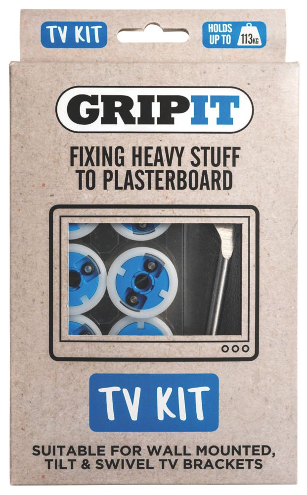 GripIt Plasterboard Fixings | Fixings & Fasteners | Screwfix.com