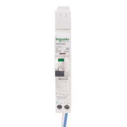 Schneider Electric iKQ 10A 30mA SP & N Type C 3-Phase RCBOs - Screwfix