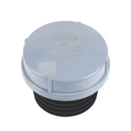FloPlast Push-Fit Air Admittance Valve Grey 110mm - Screwfix