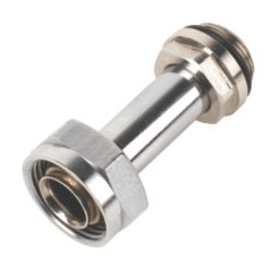 Essentials 3/4" BSP Female x 1/2" BSP Male 65mm Chrome Radiator ...