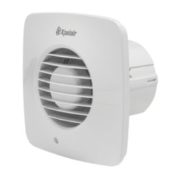 Xpelair LV100TS 4" Axial Bathroom Extractor Fan with Timer White 220 ...